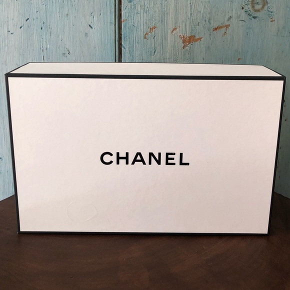 CHANEL | Bags | Bundle Chanel Gift Box Tote Bag Plus Black Chanel ...